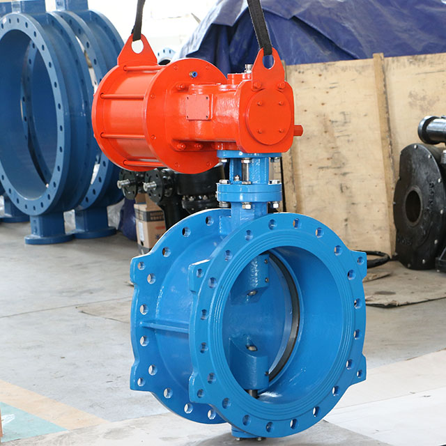 Eccentric Double Flange Butterfly Valve Face-to-face EN558 Series 14 ...