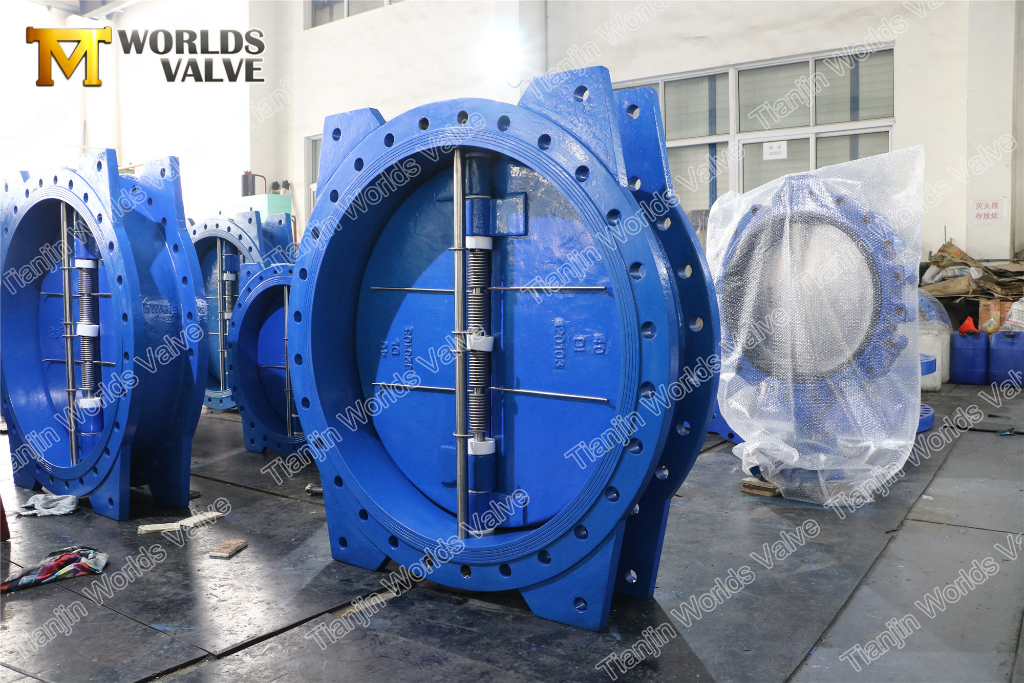 Double flanged Duo Check Valves PN10 PN16 150LB ASTableD/E from China ...