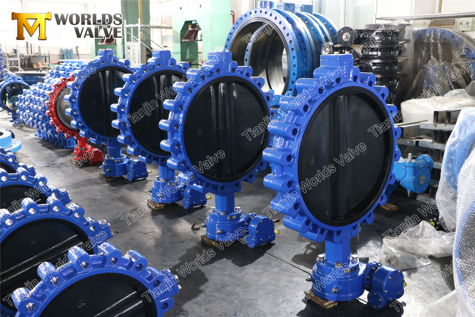 Halar coated disc concentric lugged type butterfly valve seawater from ...