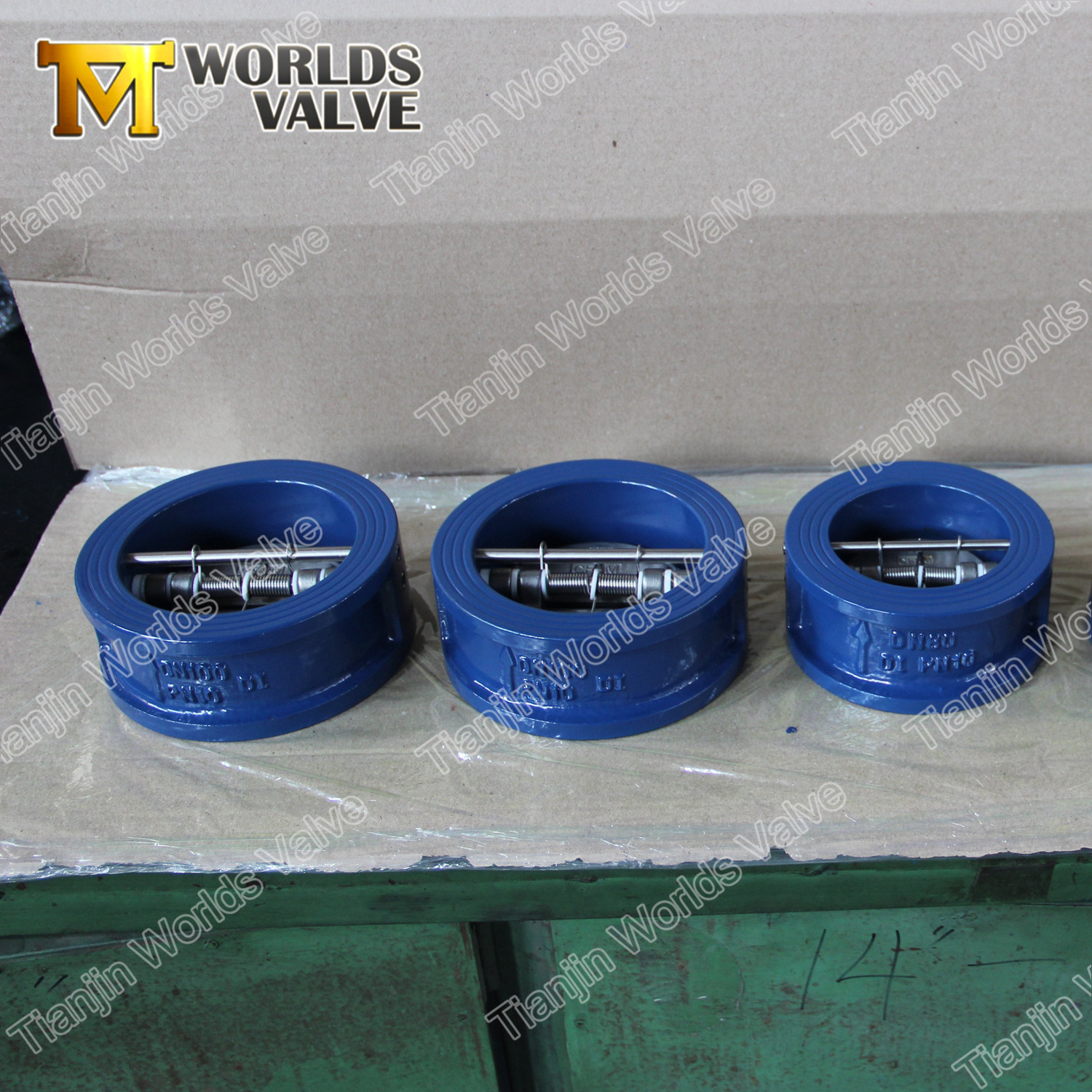 Wafer Duo Check Valves PN10 PN16 150LB from China manufacturer ...